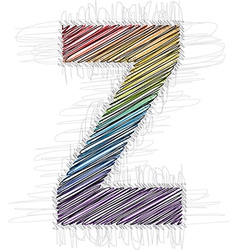 Font letter c Royalty Free Vector Image - VectorStock