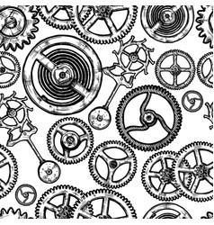 Donut seamless pattern Royalty Free Vector Image