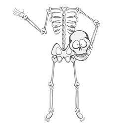 Skeletons dancing Royalty Free Vector Image - VectorStock