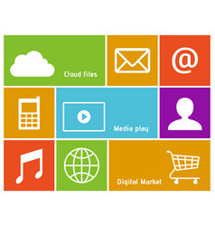 Social polygons Royalty Free Vector Image - VectorStock