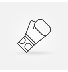 Impact meteor logo icon Royalty Free Vector Image