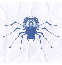 Spider cartoon character Royalty Free Vector Image