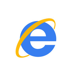Microsoft edge browser brand logo symbol with name