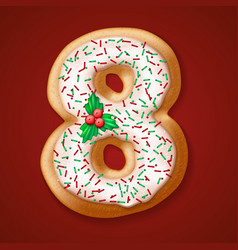 Ornate realistic traditional christmas Royalty Free Vector