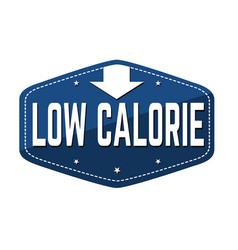 Low carb label or sticker Royalty Free Vector Image