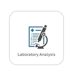 Laboratory logo Royalty Free Vector Image - VectorStock