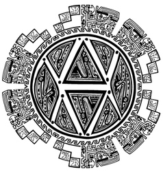 Tumi inca iconography Royalty Free Vector Image