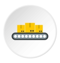 Conveyor belt line set on white background vector by In-Finity - Image ...