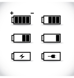 Love charger heart battery icon Royalty Free Vector Image