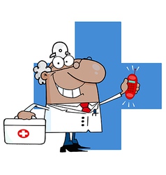 Cartoon doctor Royalty Free Vector Image - VectorStock