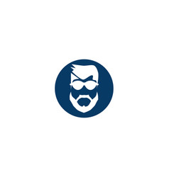 Beard logo Royalty Free Vector Image - VectorStock