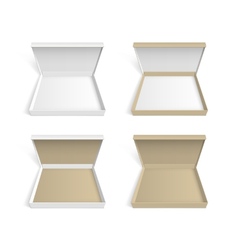 Diamond shape box packaging die cut template Vector Image