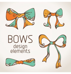 Bow Royalty Free Vector Image - VectorStock