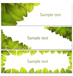 Floral banners Royalty Free Vector Image - VectorStock