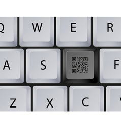 Keyboard like button Royalty Free Vector Image