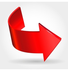 Red arrow Royalty Free Vector Image - VectorStock