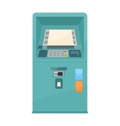Atm cash machine Royalty Free Vector Image - VectorStock