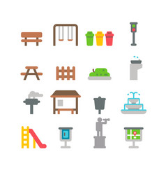 Flat design labor tools set Royalty Free Vector Image