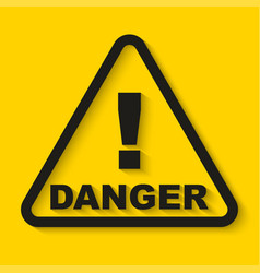 Danger zone vintage rusty metal sign Royalty Free Vector