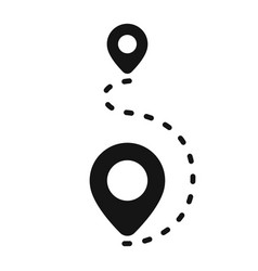 Roadmaps icon images Royalty Free Vector Image