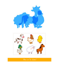 Whose are shadows Royalty Free Vector Image - VectorStock