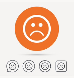 Sad little schoolboy holding test paper with bad Vector Image