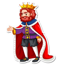 Cartoon fairy princess with robe Royalty Free Vector Image