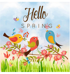 Spring Royalty Free Vector Image - VectorStock