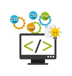 Body language concept icon Royalty Free Vector Image