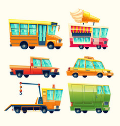 Young brother and sister waiting for a school bus Vector Image