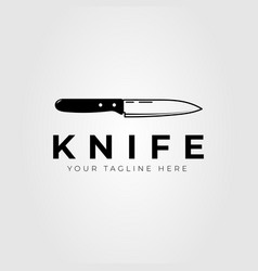 Knife isolated Royalty Free Vector Image - VectorStock