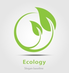 Ecology logo Royalty Free Vector Image - VectorStock