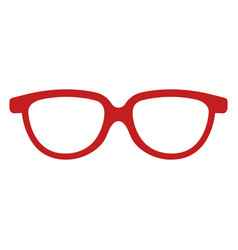 Children eyeglasses icon simple style Royalty Free Vector
