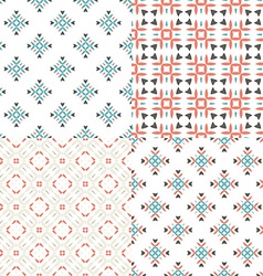 Pattern set Royalty Free Vector Image - VectorStock