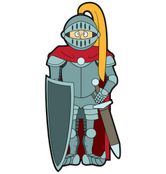 Little knight Royalty Free Vector Image - VectorStock