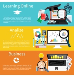 School online e-learning e-book media connect Vector Image