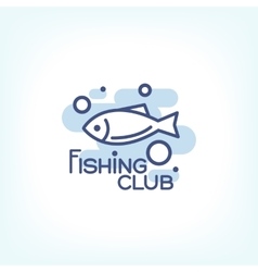 Cartoon fish collection background Royalty Free Vector Image