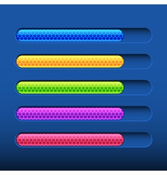 Game resource bar-set 4 Royalty Free Vector Image