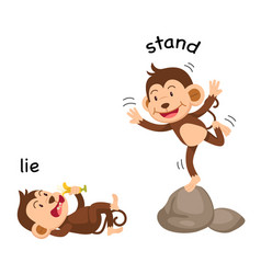 Opposite delicious and awful Royalty Free Vector Image