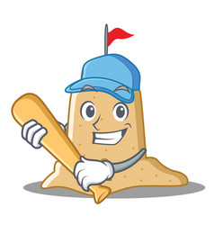 Sand castle Royalty Free Vector Image - VectorStock