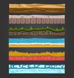 Ground cutaway Royalty Free Vector Image - VectorStock