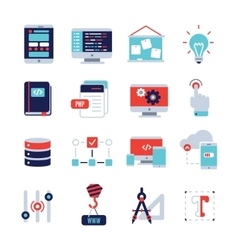 Computer icon set Royalty Free Vector Image - VectorStock