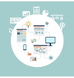 Programmer at work Royalty Free Vector Image - VectorStock