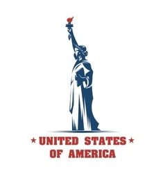 American symbol - statue liberty Royalty Free Vector Image