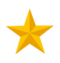 Military star emblem isolated icon Royalty Free Vector Image