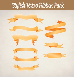 Ribbon set Royalty Free Vector Image - VectorStock