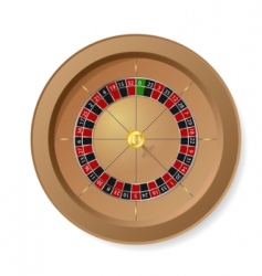 Natural or true color wheel with 4-primary colors Vector Image