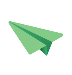 Paper plane logo Royalty Free Vector Image - VectorStock