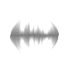 Sound or audio wave Royalty Free Vector Image - VectorStock