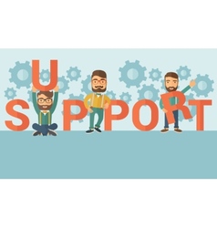 Teamwork design concept Royalty Free Vector Image